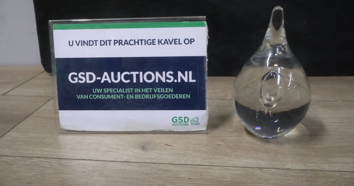 Floris Meydam - Serica Druppel uit de serie Elements - gsd-auctions․nl