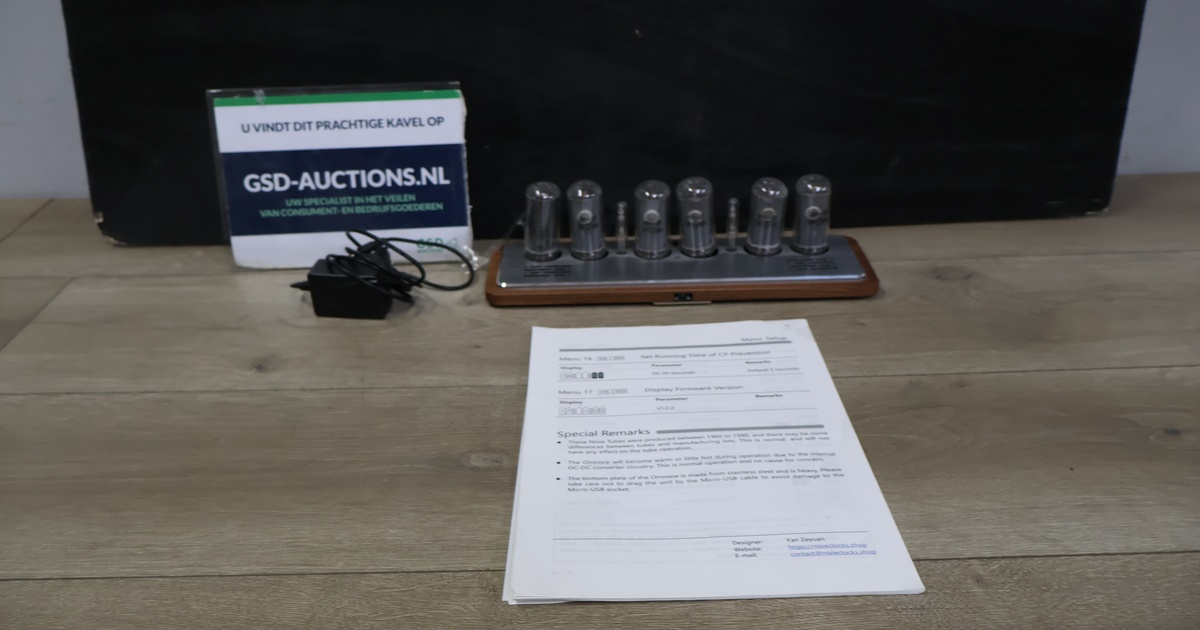 Digitale klok- Omnixie plus - gsd-auctions․nl