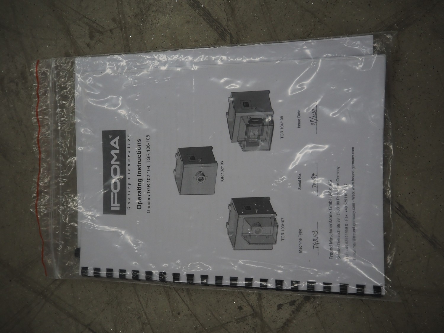 Ifooma / Freund Maschinenfabrik GmbH - Meat grinders - Food processing ...